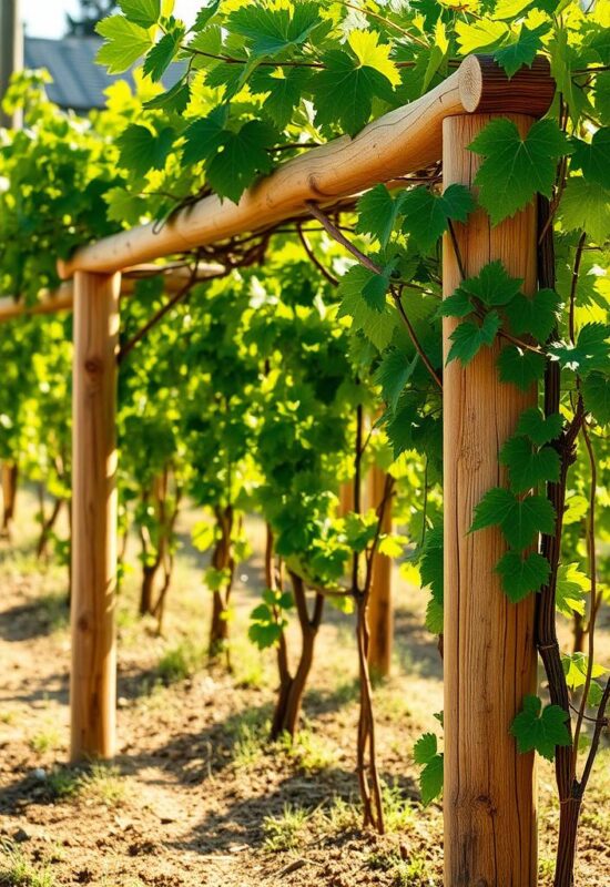 32 Grape Vine Trellis Ideas: Grow Beautifully & Harvest Abundantly ...