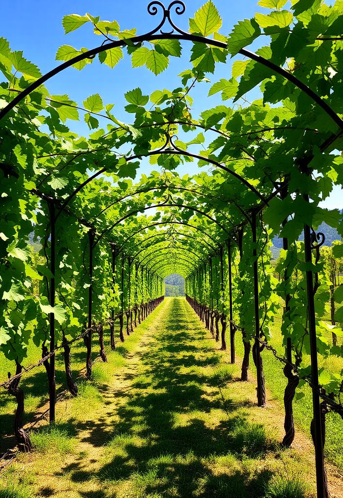 32 Grape Vine Trellis Ideas: Grow Beautifully & Harvest Abundantly! - Decor Home Hub